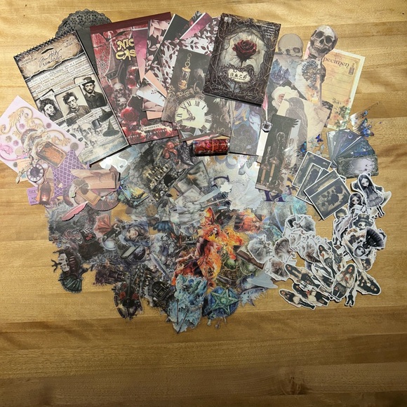 Office | Gothic Fantasy Style Ephemera Pack | Poshmark
